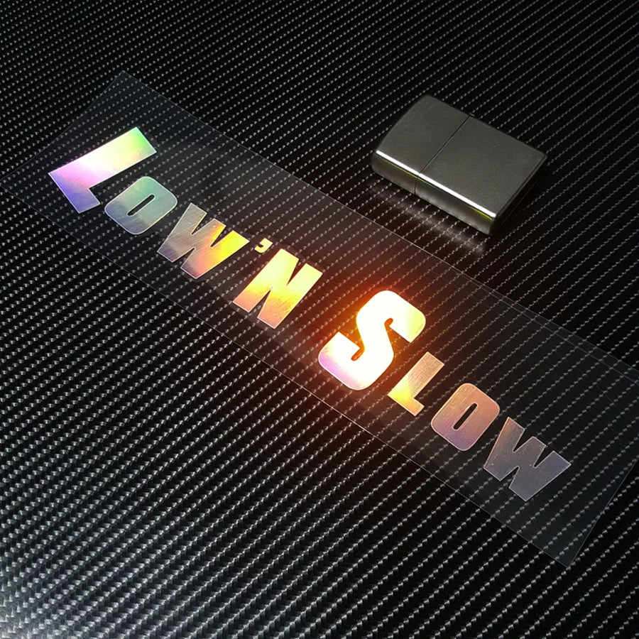 LOW & SLOW Sticker Decal - Top JDM Store