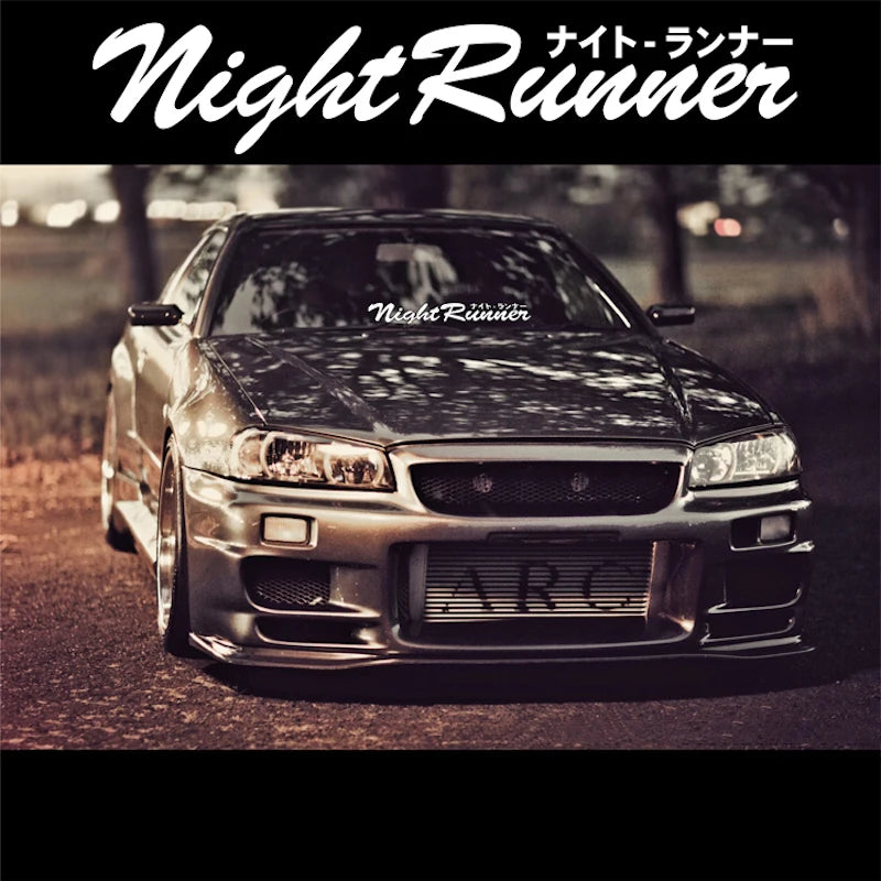 NightRunner Japanese Sticker Decal - Top JDM Store