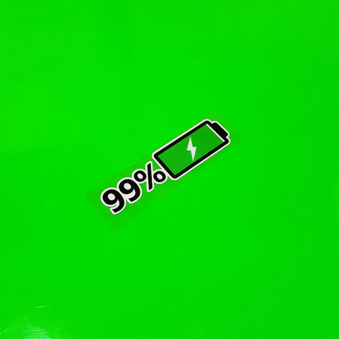Battery Charging Sticker Decal - Top JDM Store