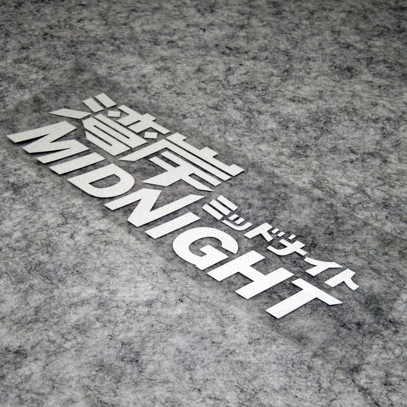 MIDNIGHT Car Club Sticker Decal - Top JDM Store