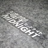 MIDNIGHT Car Club Sticker Decal - Top JDM Store