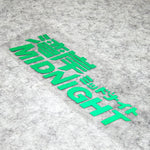 MIDNIGHT Car Club Sticker Decal - Top JDM Store