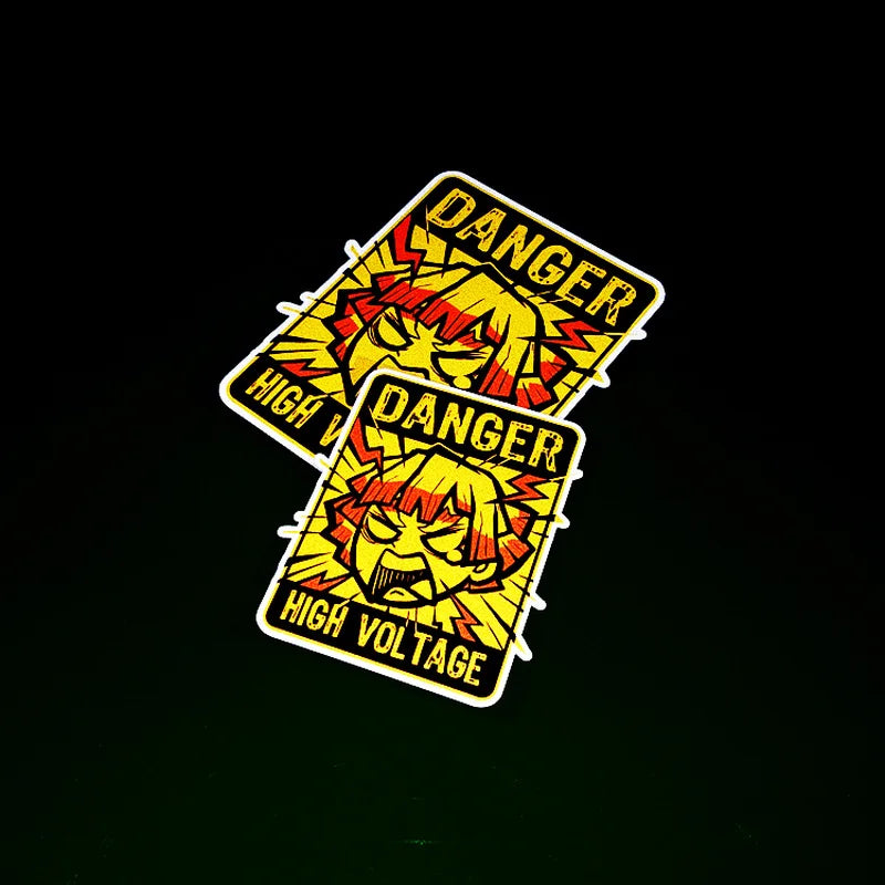 DANGER HIGH VOLTAGE Sticker Decal - Top JDM Store