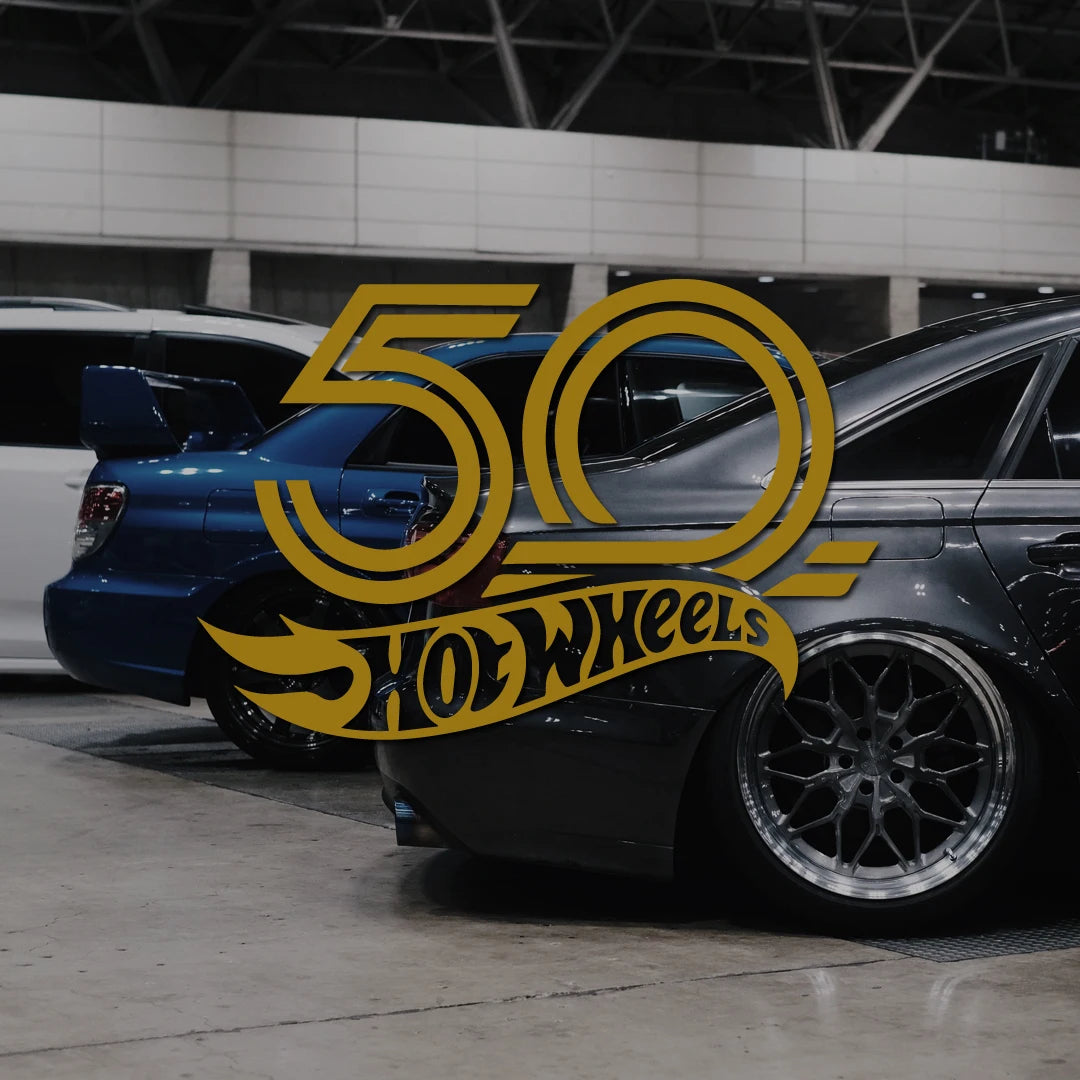 50th Anniversary HWS Car Sticker – Top JDM Store