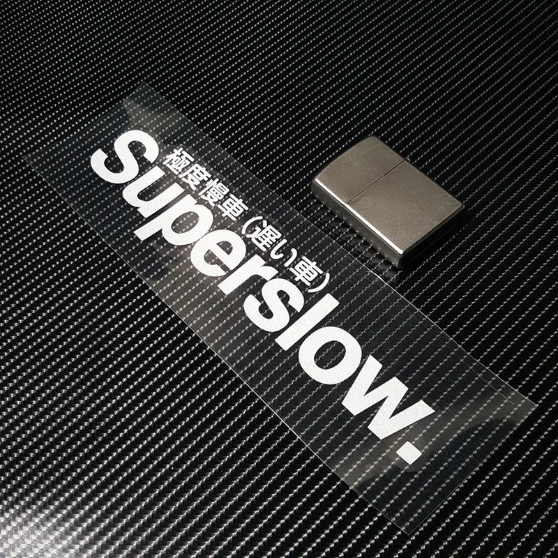Superslow Decal Sticker - Top JDM Store