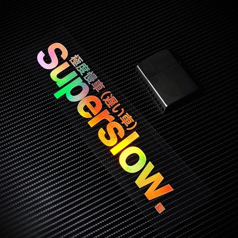 Superslow Decal Sticker - Top JDM Store