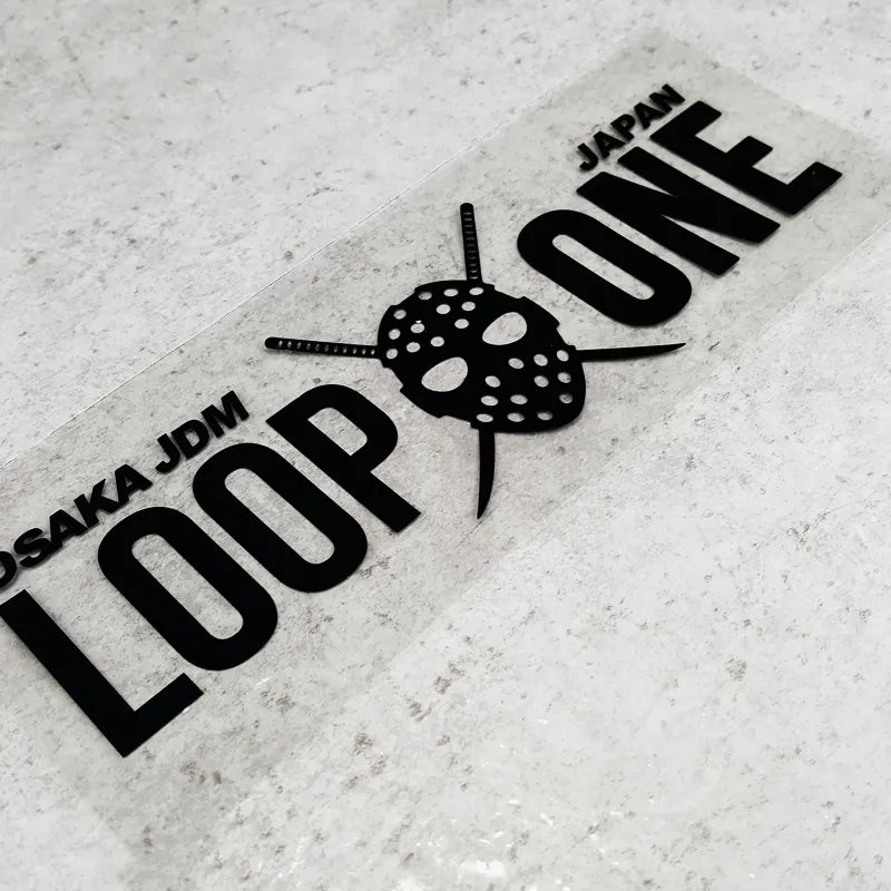 Kanjozoku Loop One Decal Sticker – Top JDM Store