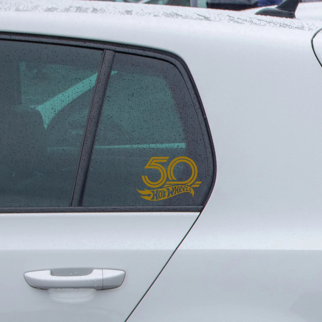 50th Anniversary HWS Car Sticker – Top JDM Store