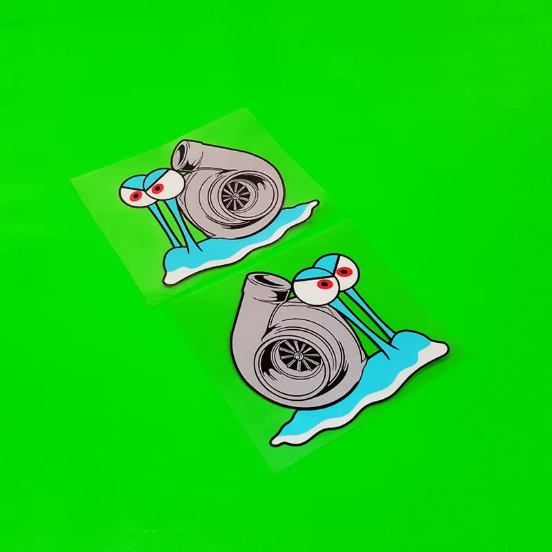Turbocharged Snail Sticker Decal - Top JDM Store