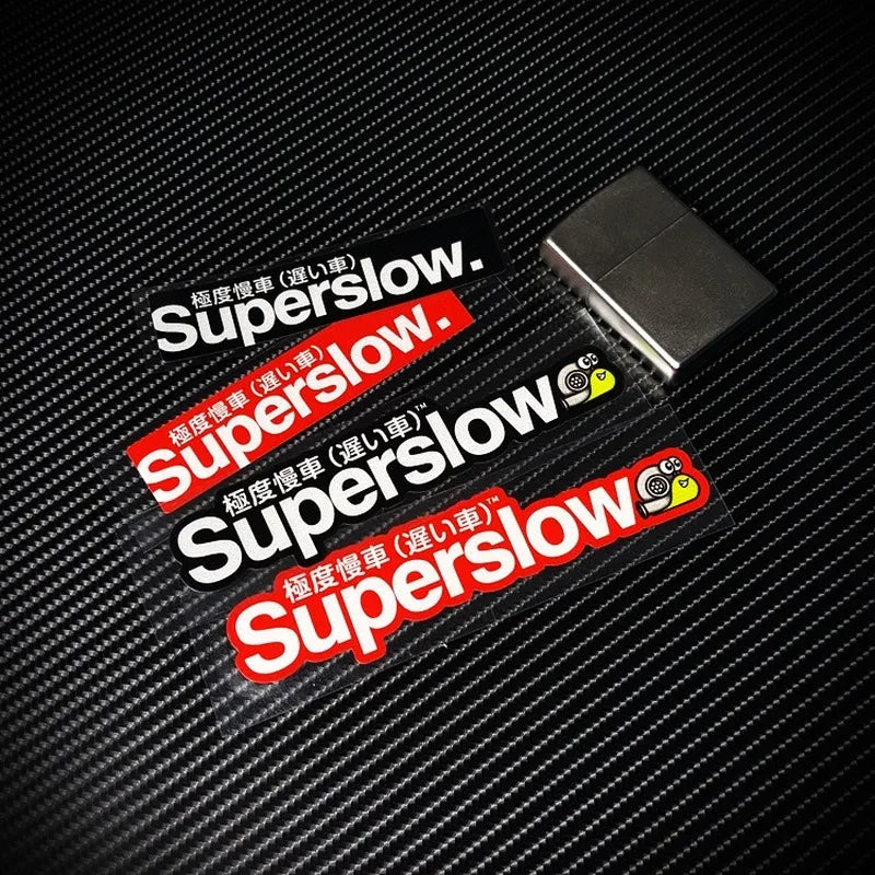 Superslow Turbo Snail Decal Sticker - Top JDM Store