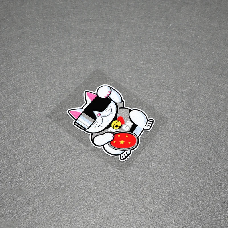 Cool Maneki Neko Cat Sticker Decal - Top JDM Store