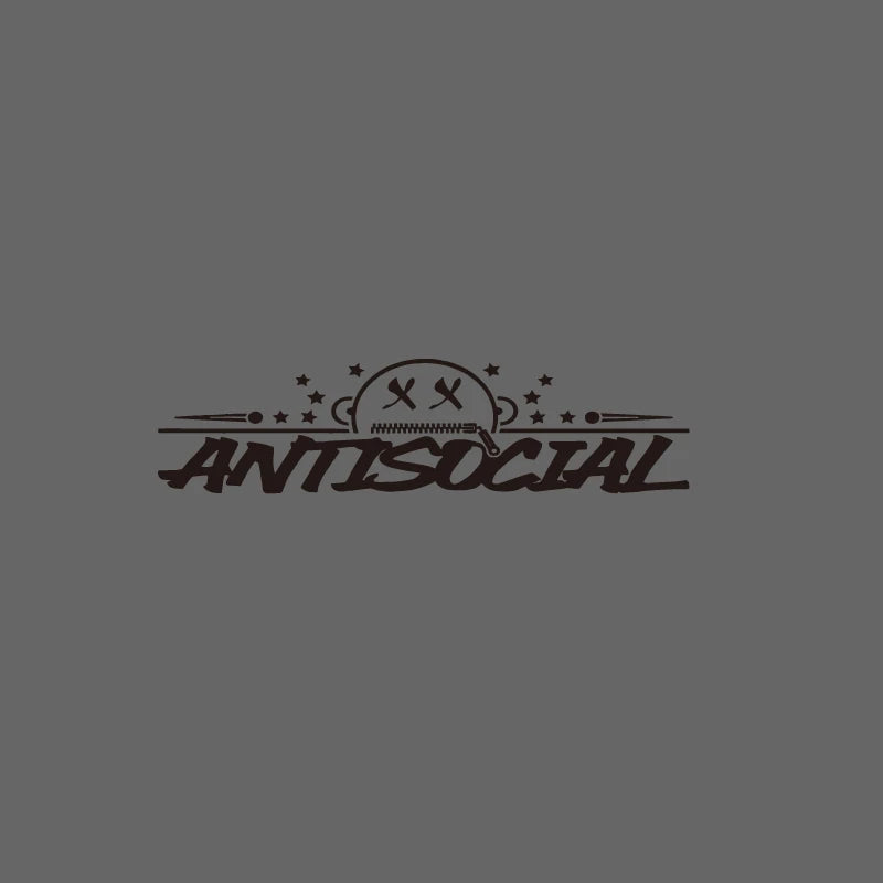 ANTISOCIAL X.X Windshield Decal Banner Sticker – Top JDM Store