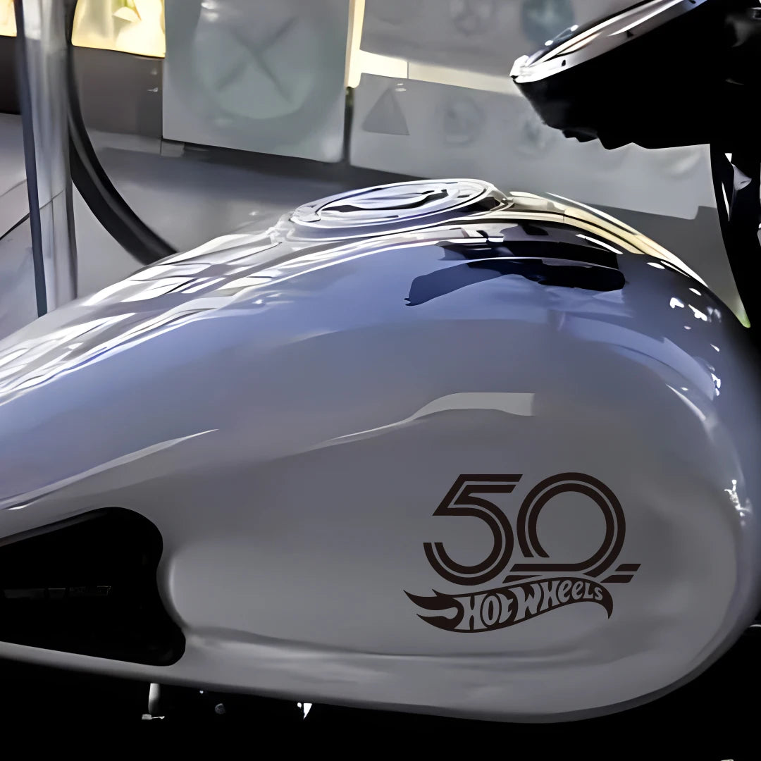 50th Anniversary HWS Car Sticker – Top JDM Store