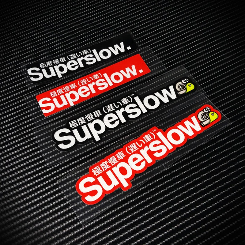 Superslow Turbo Snail Decal Sticker - Top JDM Store