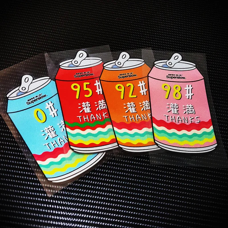 Fuel Soda Can Sticker Decal - Top JDM Store