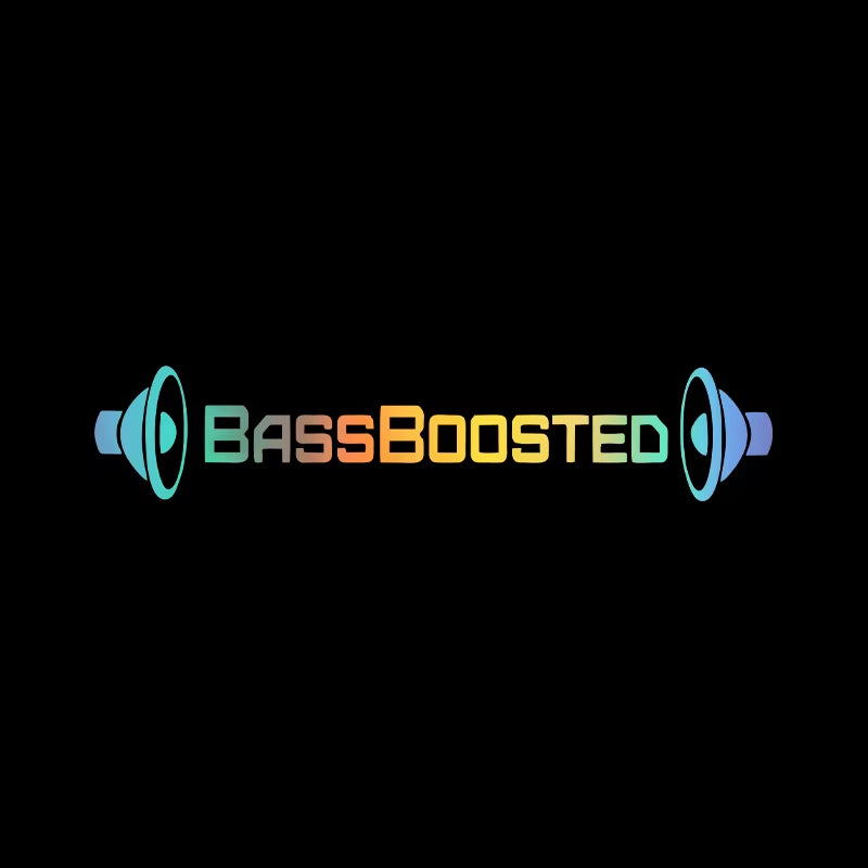 BASS BOOSTED Sticker Decal – Top JDM Store