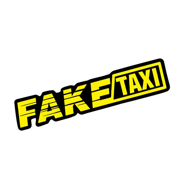 FAKE TAXI Decal Sticker – Top JDM Store
