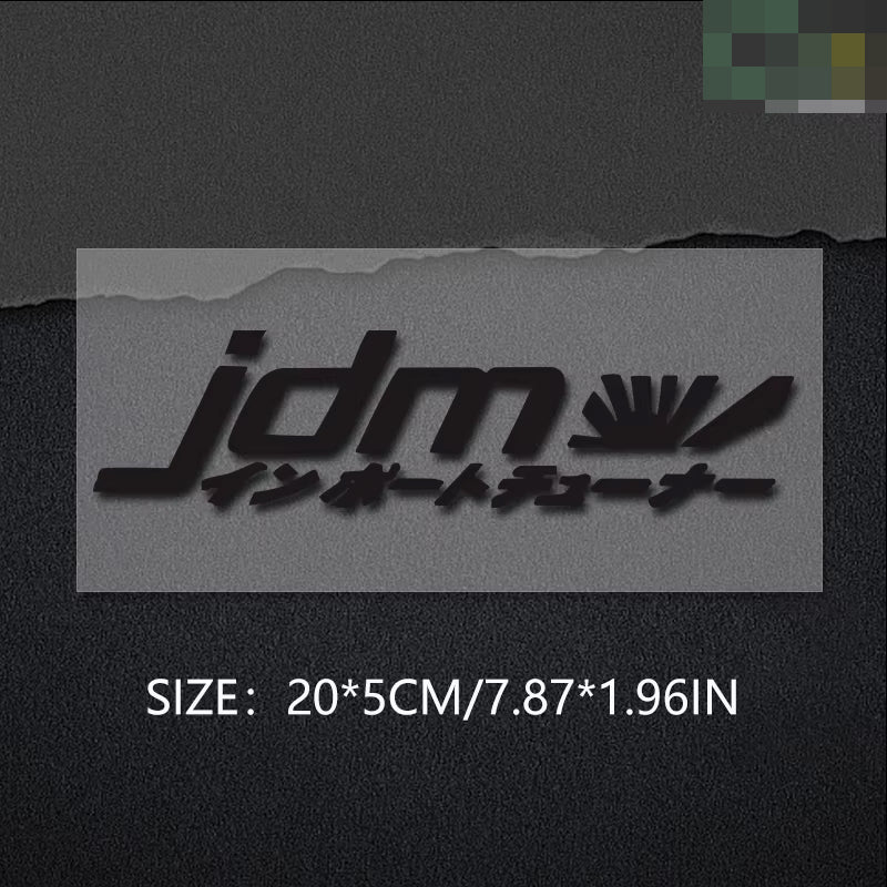 JDM Rising Sun Sticker Decal – Top JDM Store