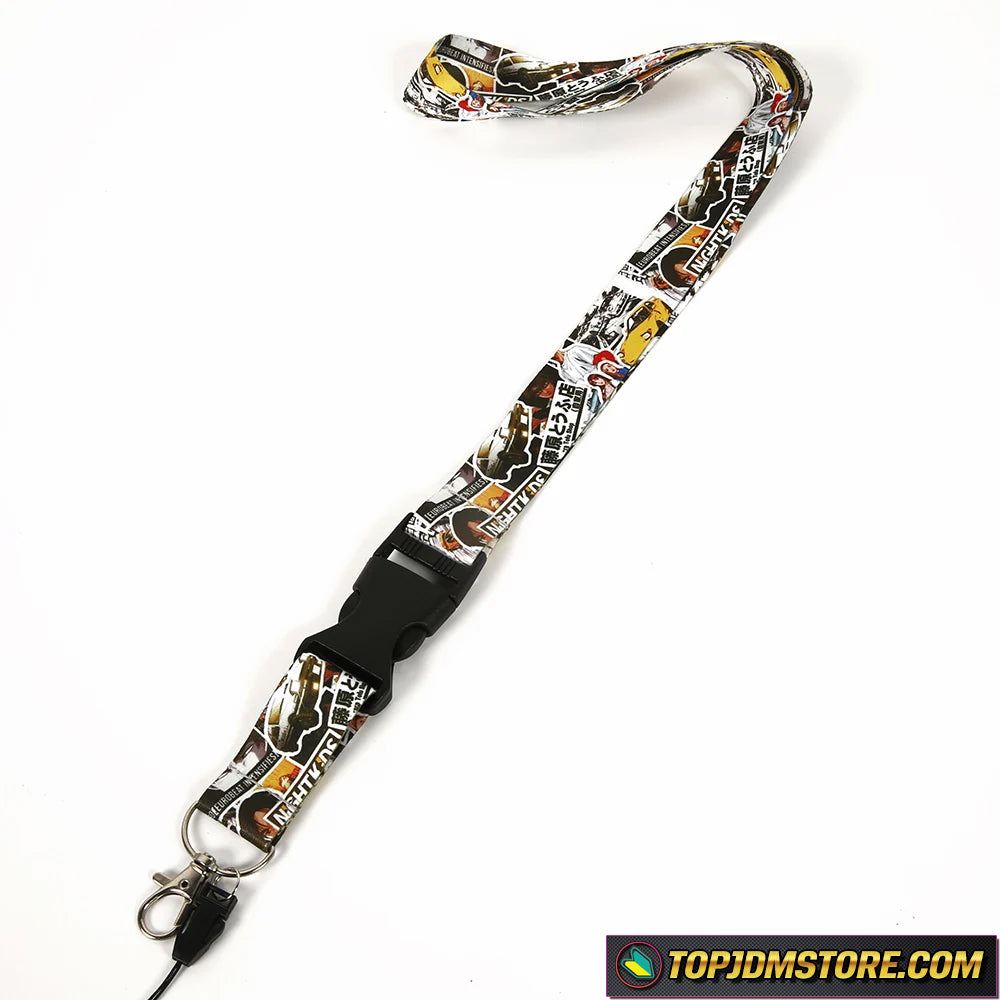 Initial D Graphics Lanyard – Top JDM Store