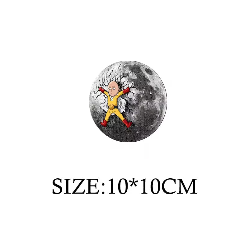 1 Punch Man Moon Sticker - Top JDM Store