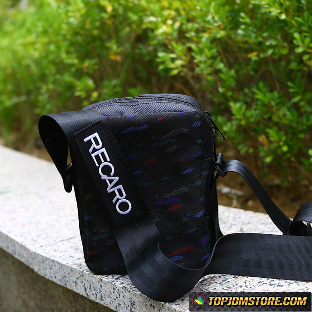 Recaro Lemans Confetti Fabric Mini Bag – Top JDM Store