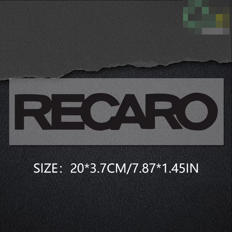 RECARO Sticker Decal – Top JDM Store