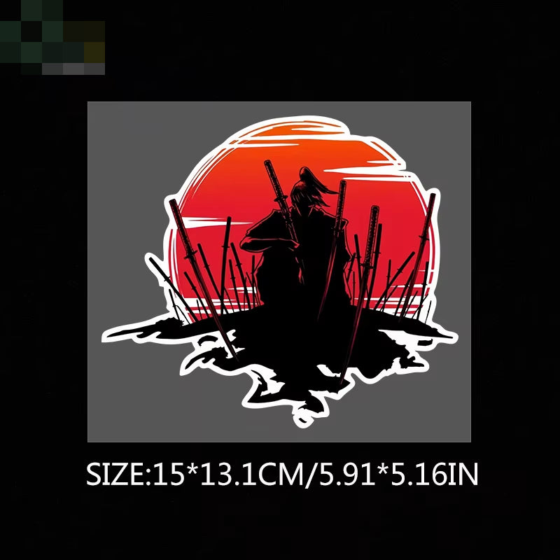 Samurai Warrior Decal Sticker – Top JDM Store