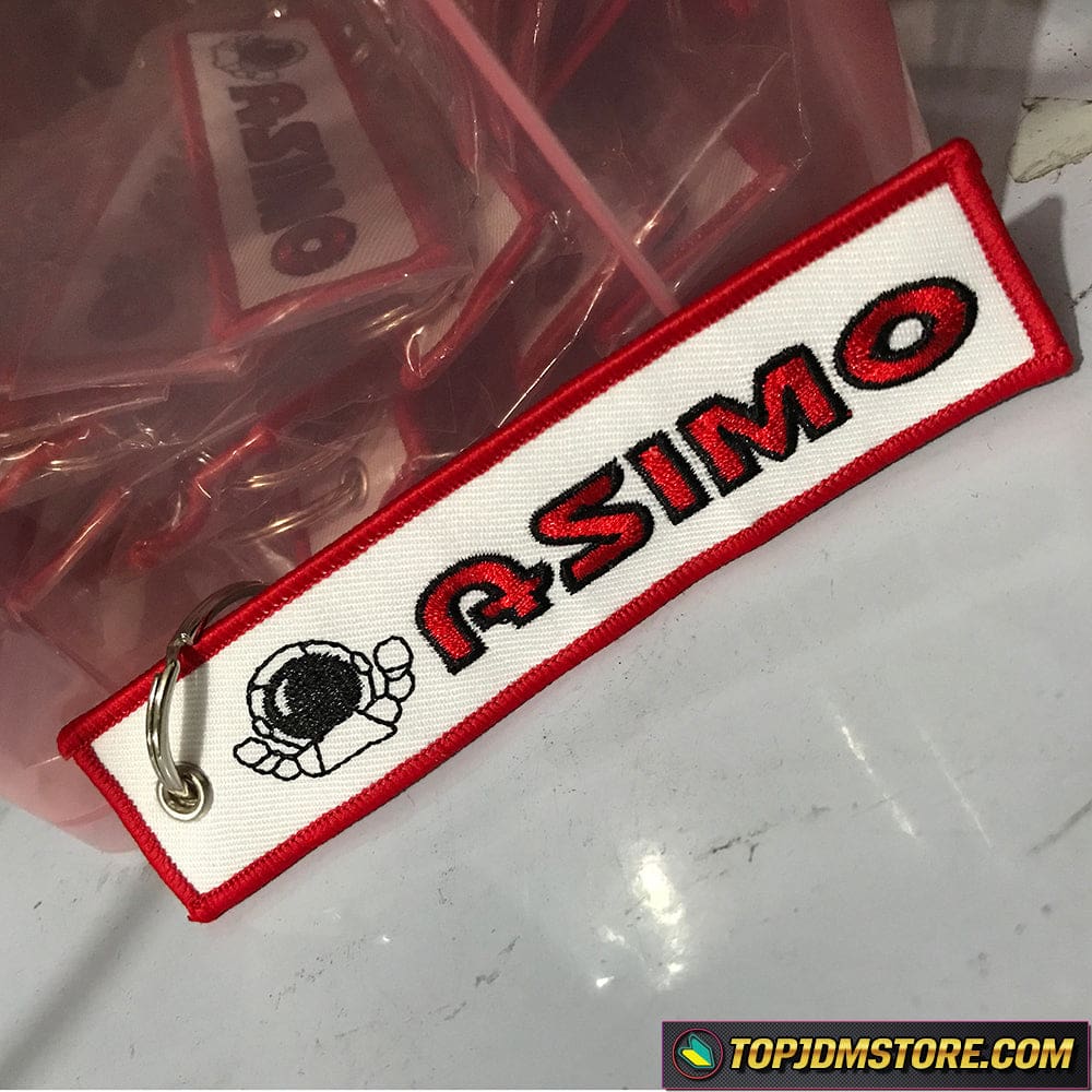ASIMO White Keychain - Top JDM Store