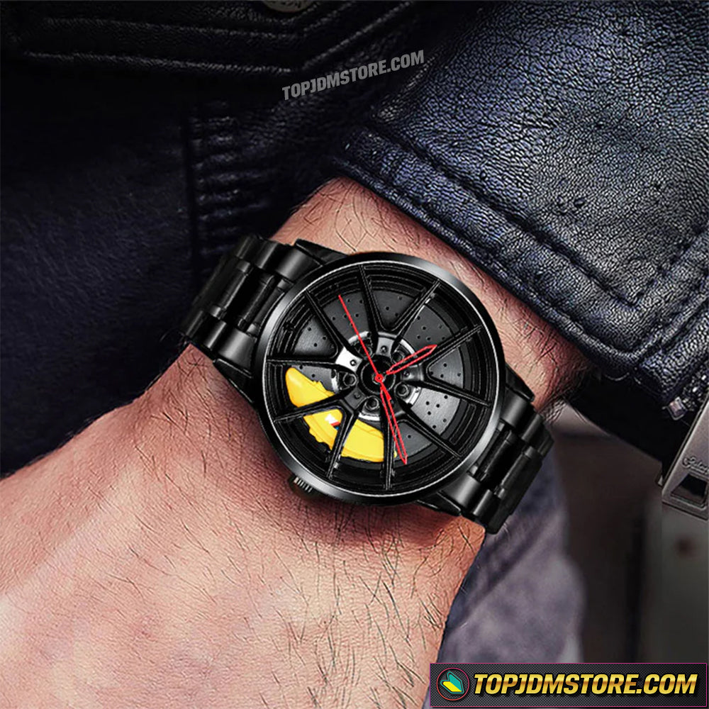 M3 Wheels Watch - A Vintage BMW Car Wheel Watch – Top JDM Store