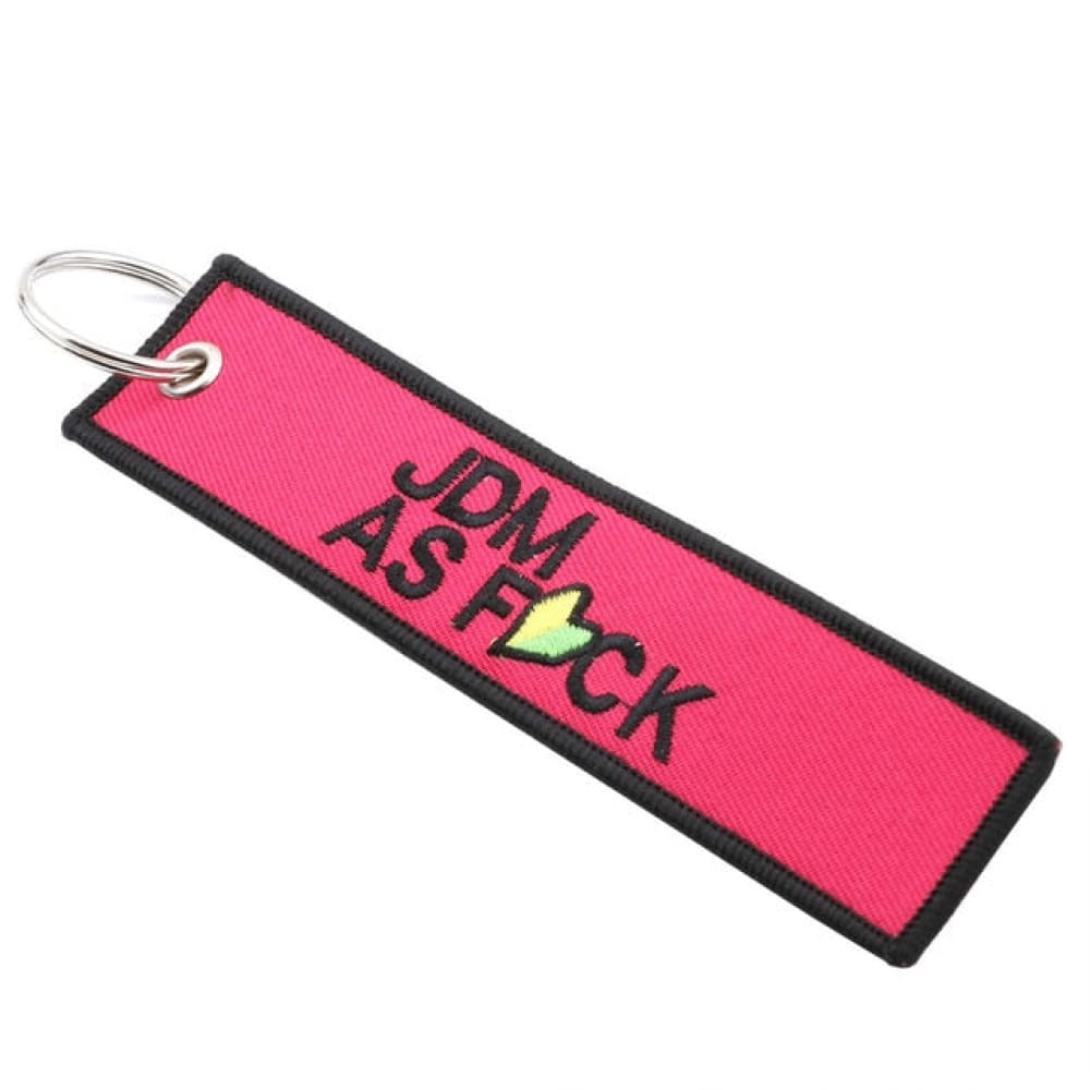 JDM AF Keychain Ring Jet Tag - Top JDM Store