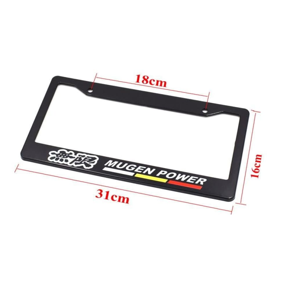 Mugen License Plate Frame | JDM Licence Holder Bracket - Top JDM Store