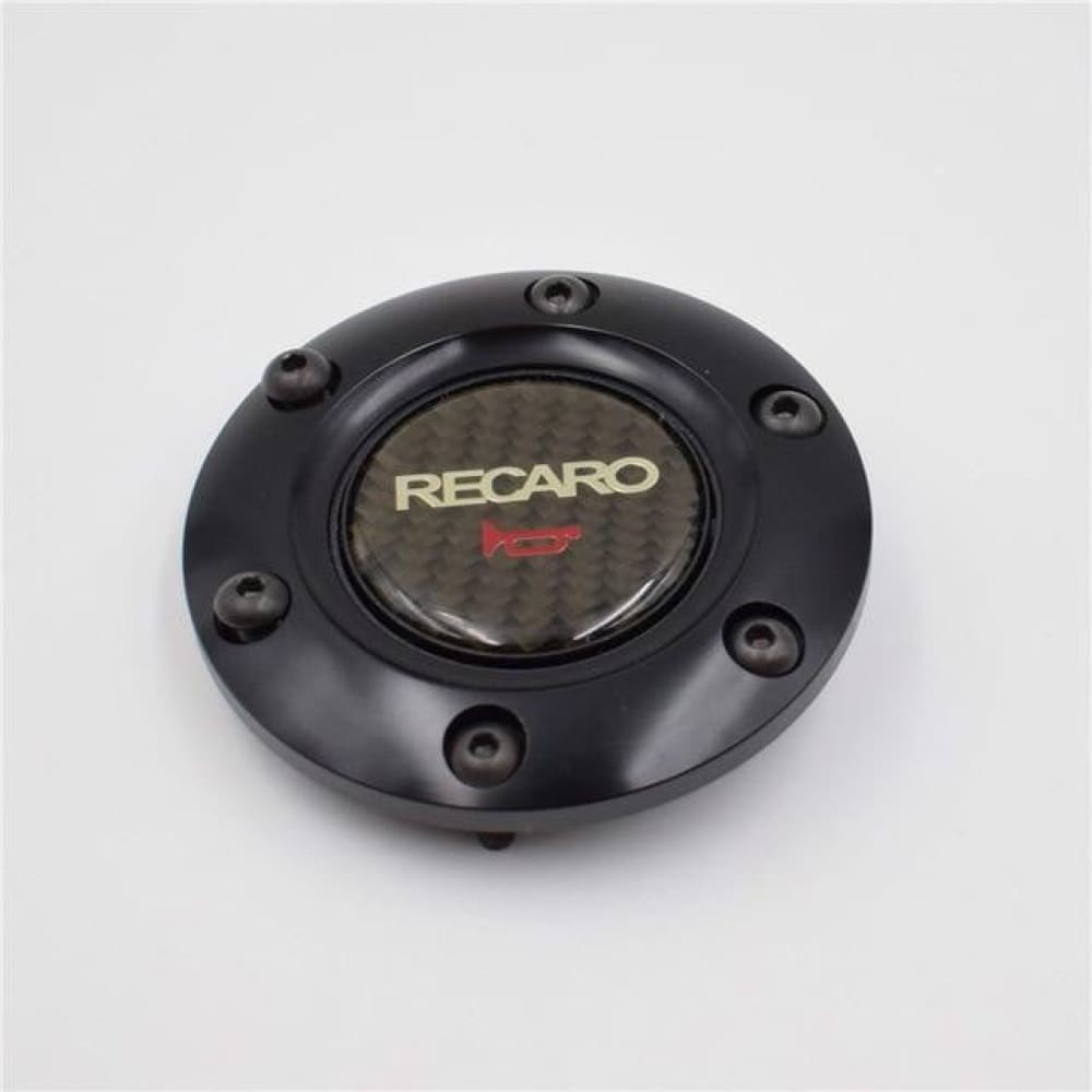 RECARO Horn Button | Carbon Fiber Aluminum Edge - Top JDM Store