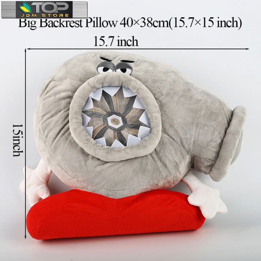 Turbo Turbocharger Turbine Monster Plush Toy Cushion Pillow – Top JDM Store