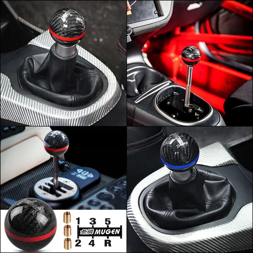 Mugen Type R 5-Speed Carbon Fiber Shift Knob | JDM Performance – Top ...
